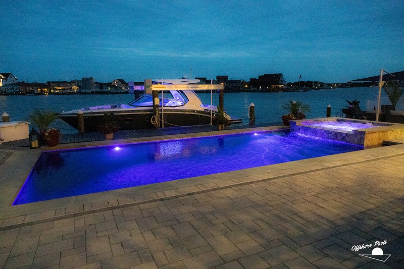 Underwater Pool Lighting Ocean County Monmouth County NJ