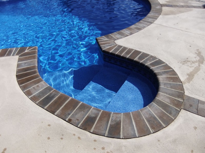 Vinyl Pool Features Gallery Ocean County Monmouth County NJ